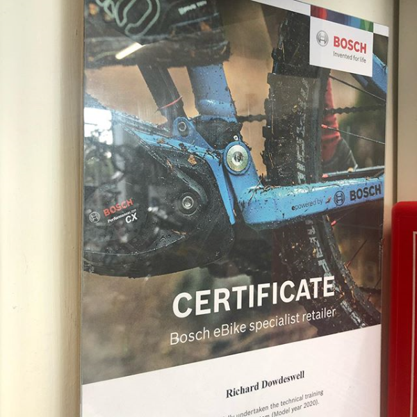 certificate bosch ebike 2020